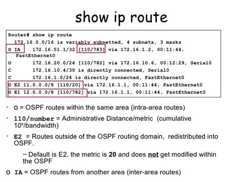routing and ospf