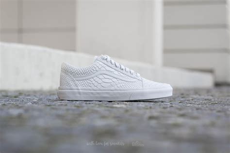 Men S Shoes Vans Old Skool Dx Mono Python Dawn Blue Footshop