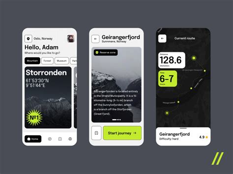 Tourist Route Mobile Ios App By Purrweb Uiux Agency On Dribbble