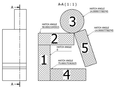 Solved Understanding Inventor Hatch Angles Autodesk Community