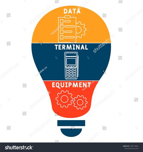 Dte Data Terminal Equipment Acronym Business Stock Vector Royalty Free 1958774866 Shutterstock