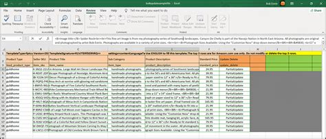 Bulk Updates Guide For Amazon Handmade Items