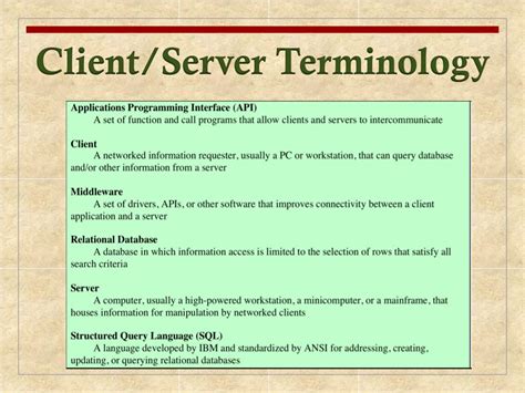 ppt chapter 16 distributed processing client server and clusters