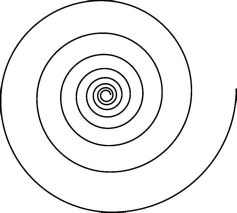 Spiral Curve Vintage Illustration 13588893 Vector Art At Vecteezy