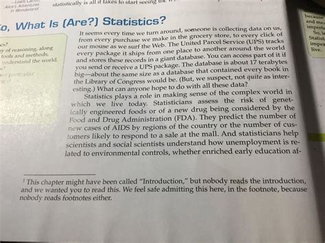 My AP Stats Textbook Started Us Off With A Babe Humor R Funny
