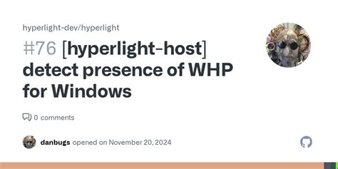 Hyperlight Host Detect Presence Of Whp For Windows · Issue 76