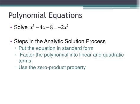 PPT Mastering Polynomial And Exponential Equations PowerPoint Presentation ID
