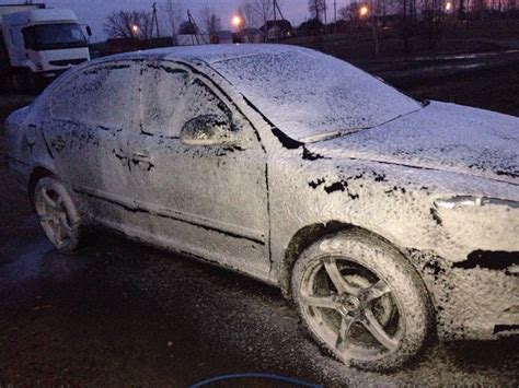 4 Вечерняя мойка — Skoda Octavia A5 Mk2 1 8 л 2011 года мойка