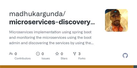 Github Madhukargundamicroservices Discovery Monitoring Springboot Microservices