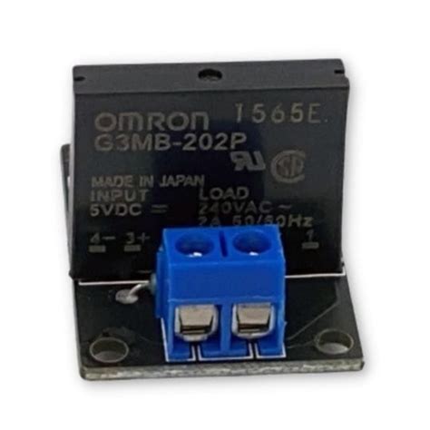 Mikrobot Module Channel SSR Relay OMRON V Low Trig