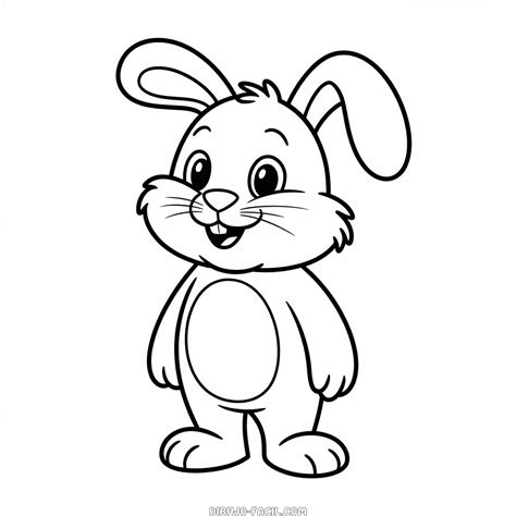 Dibujos Fáciles De Conejos Dibujo Facil
