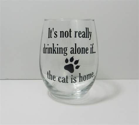 Funny Stemless Wine Glass Wine Glass Stemless Wine Glass Glass