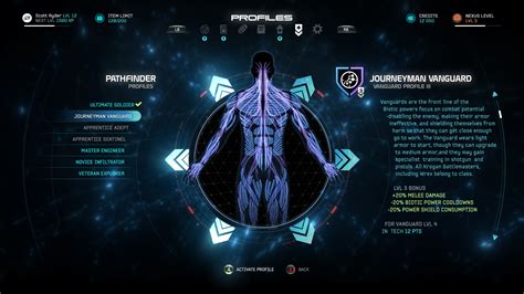 Mass Effect Andromeda Interfaces Behance