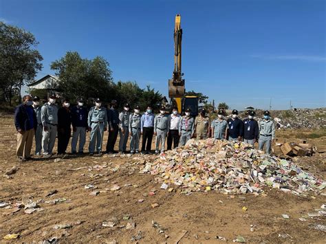 មន្ត្រីជំនាញ ក ប ប ដុតបំផ្លាញចោលបារីអេឡិចត្រូនិកជាង ៧ពាន់ប្រអប់ សារព័ត៌មាន នគរវត្ត