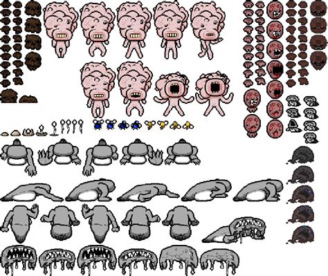 Tboi Rebirth Even More New Enemies Once Again By Titaniumgrunt7 On
