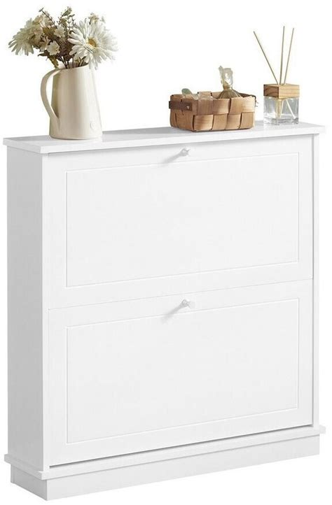 Sobuy Shoe Tipper Michelle 76x78x18cm White Fsr99 W Au Meilleur Prix