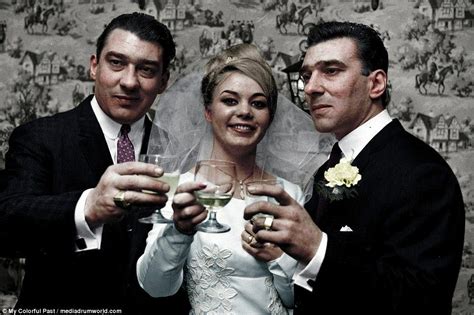 Pictured The Kray Twins On The Day Of Reggies Marriage To Francis