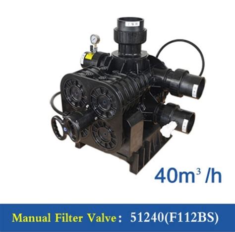Runxin Manual Filter Control Valve 51240b F112BS With 30m3 H Flow Rate For Water Filter