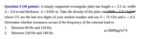 solved question 3 10 points a simply supported
