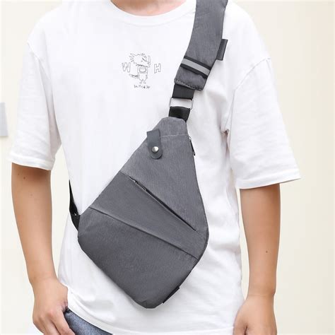 Ready Stock Anti Thief Sling Bag Man Crossbody Bag Man Chest Bag Beg Sandang Travel Bag Bag