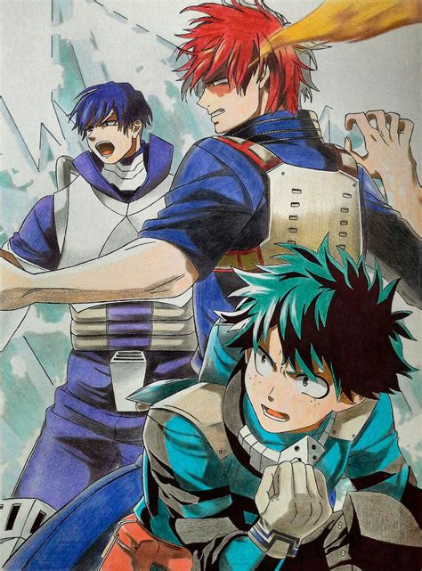 Tenya Iida Shouto Todoroki And Izuku Midoriya By Markloricamarzan On DeviantArt