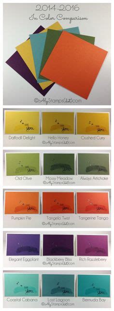 Stampin Up Color Chart Ideas Stampin Up Stampin Stamping Up