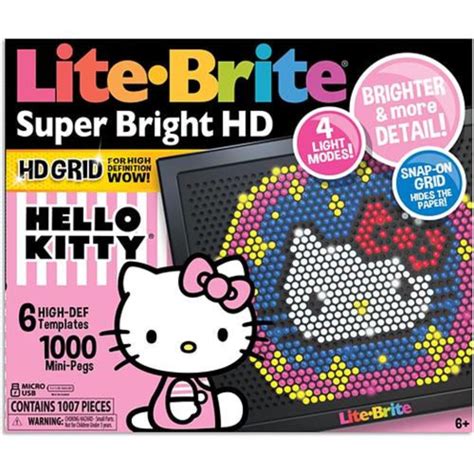 Basic Fun Lite Brite Hello Kitty Little Canadian