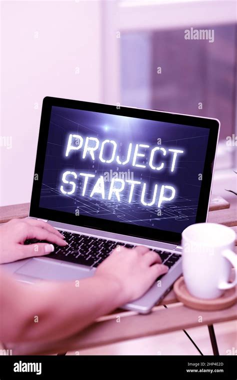 Text Caption Presenting Project Startup Conceptual Photo The Initial