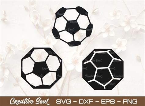 Soccer Ball Svg Cut File Graphic By Creative Soul · Creative Fabrica