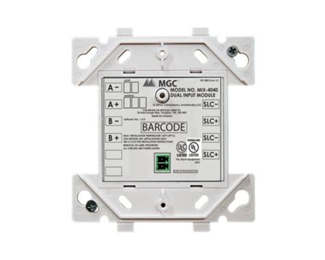 4000 Series Dual Input Module Mix 4040