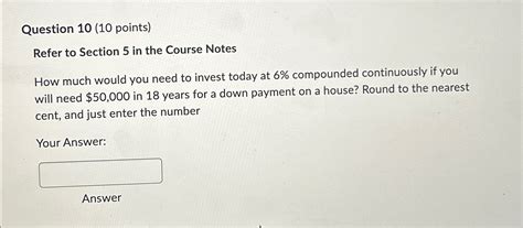 Solved Question 10 10 ﻿pointsrefer To Section 5 ﻿in The