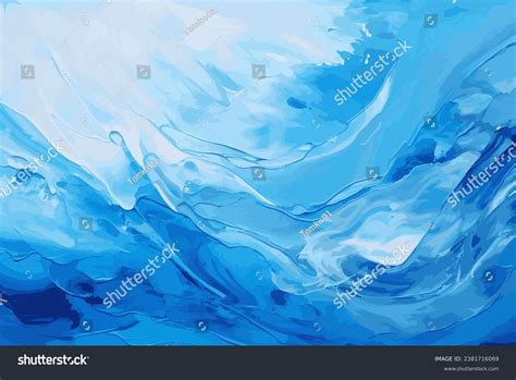Abstract Wavy Liquid Texture Background Psychedelic Stock Vector Royalty Free 2381716069