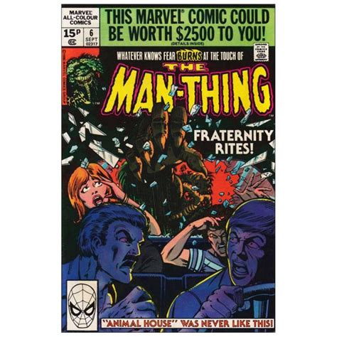 Man Thing 1979 6 Comics And Toys