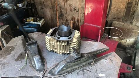 Rebore And Honing Motorcycle Cylinder Block Arman Youtube