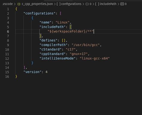 Erreur Dinclusion Dans Visual Studio Code Sous Linux Résolu