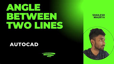 Autocad Angle Between Two Lines Tutorial Measure Angles Accurately In Autocad Beginner Guide