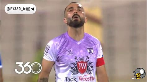 شوت داریوش شجاعیان با واکنش تماشایی حسینی راهی کرنر شد فیلو