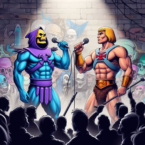 Mc Skeley T About To Spit Fire On This Chump Yo Bing Image Creator Know Your Meme