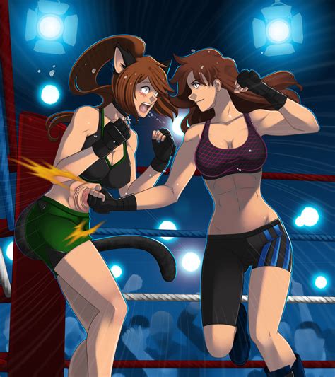 Vixy Vs Cara A Trapped Cat By Curiousbun On Deviantart