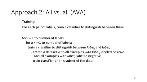 Multiclass Classification Beyond Binary Classification Slides Adapted From