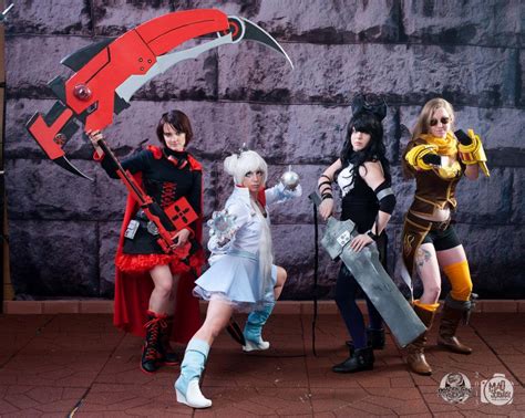 Girls Of RWBY Ruby Weiss Blake Yang By Corruptjedi On DeviantArt