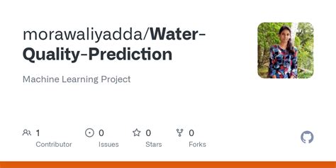 Github Morawaliyadda Water Quality Prediction Machine Learning Project