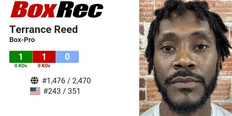Boxrec Terrance Reed