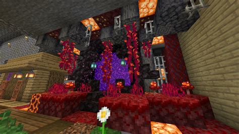 Happy With My Nether Portal Entrance Inspired By A Build From Goldrobin