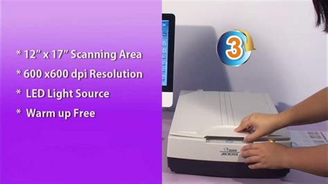 Microtek Xt 3500 Flatbed Book Scanner Digital Edge® Technologies