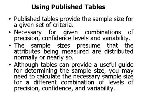 Sample Size Determination And Sampling Techniques By Amugune