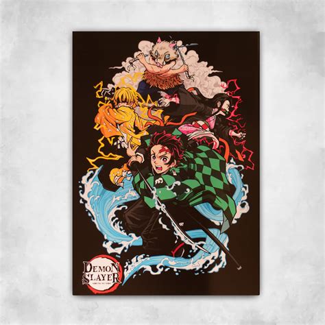 Demon Slayer A4 Size