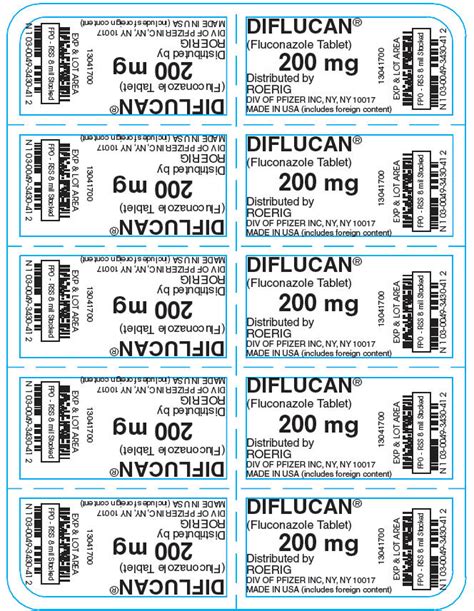Diflucan Package Insert Prescribing Information
