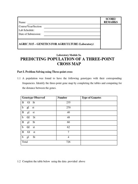Laboratory Assessment 5a Three Point Test Cross Pdf