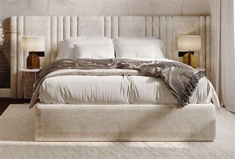 Мягкое изголовье Дизайн спален Кровати Мебель